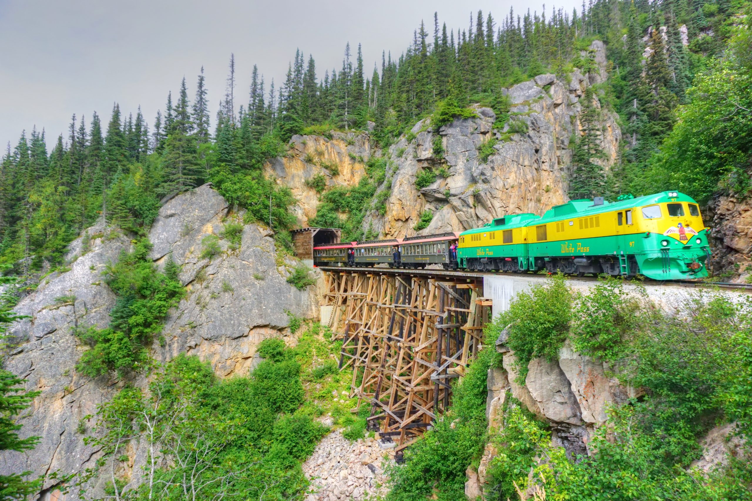 Photos by Randal O'Toole - White Pass & Yukon Route Railway
